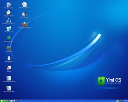 YlmF OS, Linux con apariencia de Windows XP