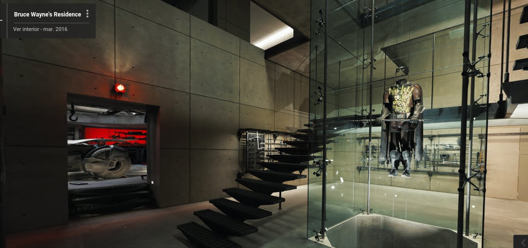 Visita la mansión de Batman en Google Maps - Planeta Red