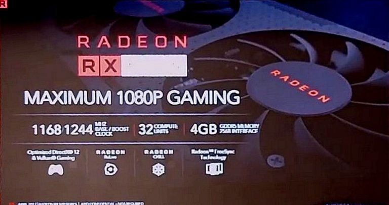 AMD Radeon RX 500, características y detalles oficiales