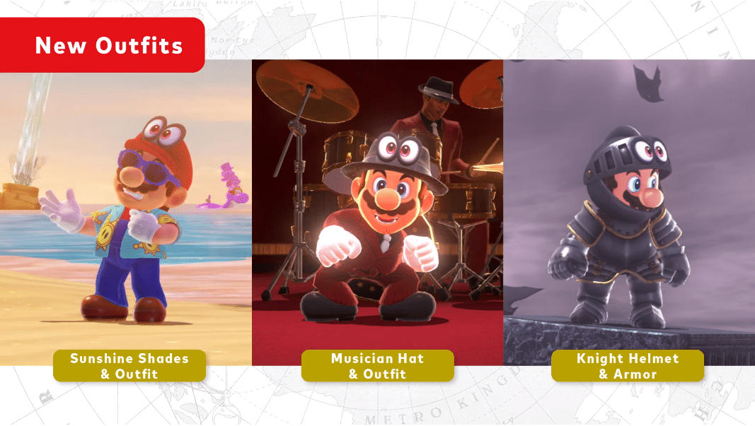 Super Mario Odyssey, datos de la nueva actualización y reacción de Luigi