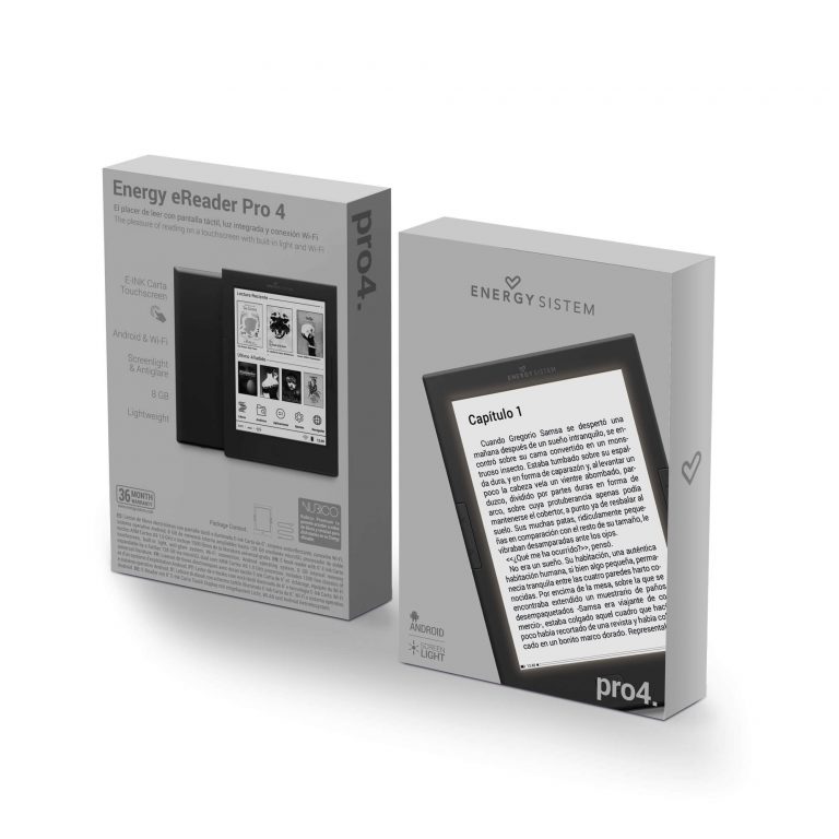 Energy eReader Pro 4, características, precio y opiniones