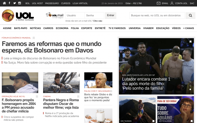 UOL, una alternativa a Gmail