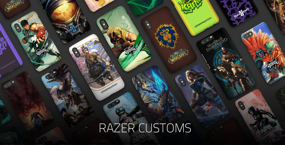 Razer Customs, ahora podrás personalizar la carcasa de tu smartphone