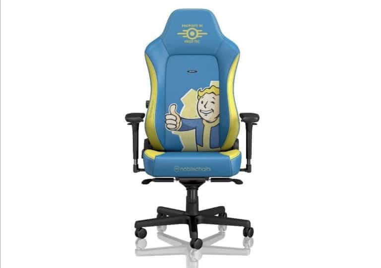 Nueva silla gaming, Noblechairs Fallout Vault-Tec Edition ya está en el ...