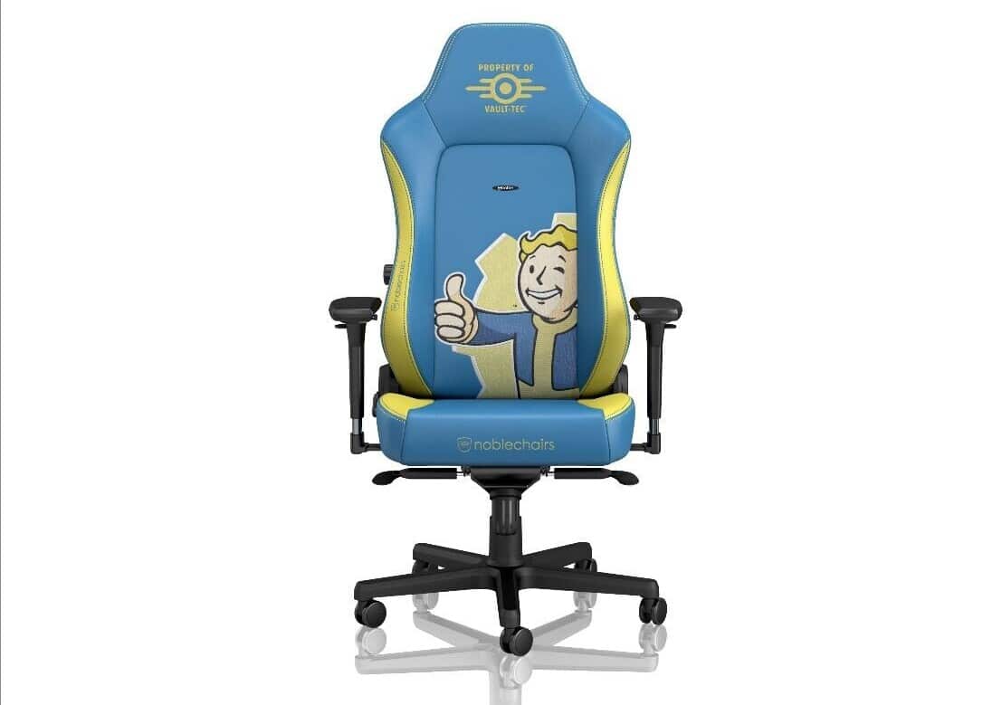Nueva silla gaming, Noblechairs Fallout Vault-Tec Edition ya está en el ...