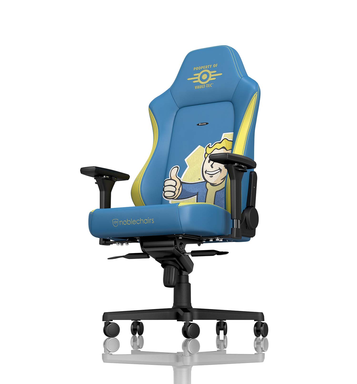 Nueva silla gaming, Noblechairs Fallout Vault-Tec Edition ya está en el ...