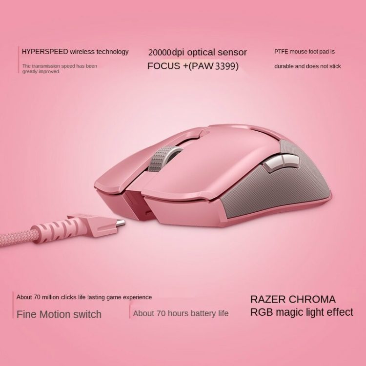 [Análisis-Review] Razer Viper Ultimate Quartz: mucho más que un ratón rosa