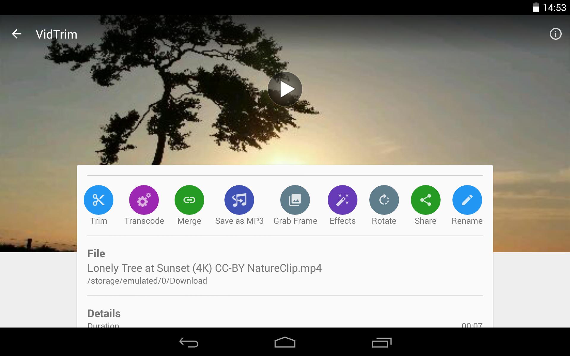 Las 7 mejores alternativas a iMovie para Android