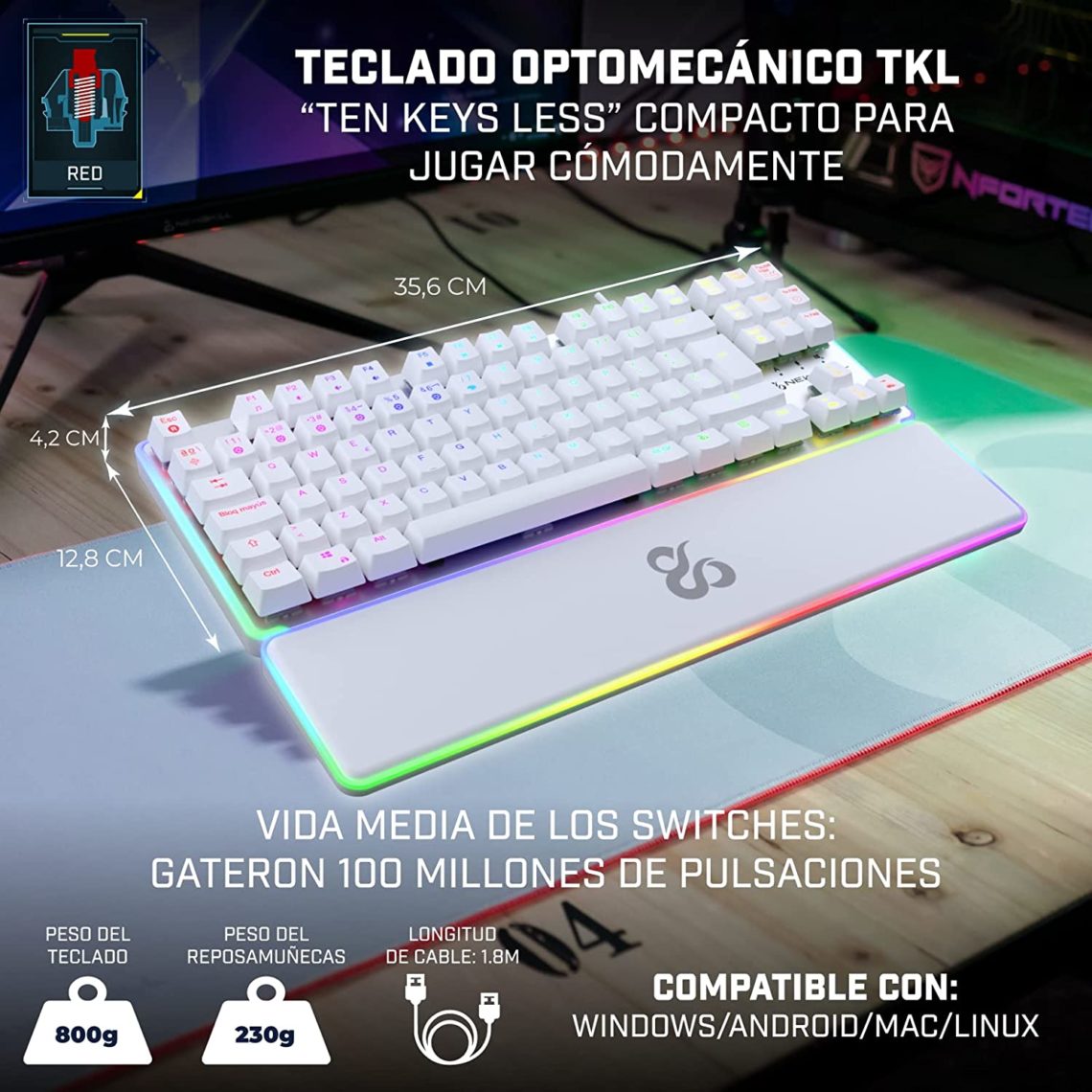 [Análisis-Review] Newskill Gungnyr TKL Pro: características, opiniones