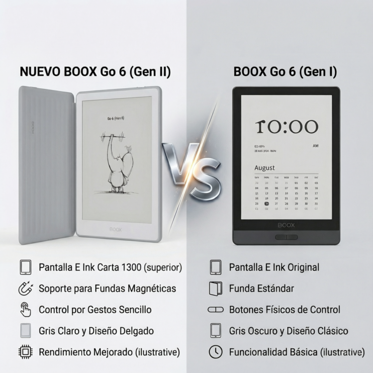Análisis a fondo del BOOX Go 6 (Gen II): El eReader que transforma la ...